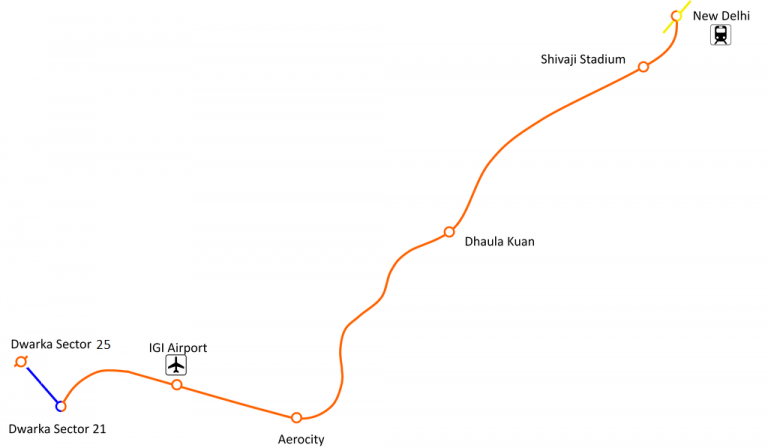 Delhi Metro | Centre Approves DPR For Expansion Of Airport Express Line ...