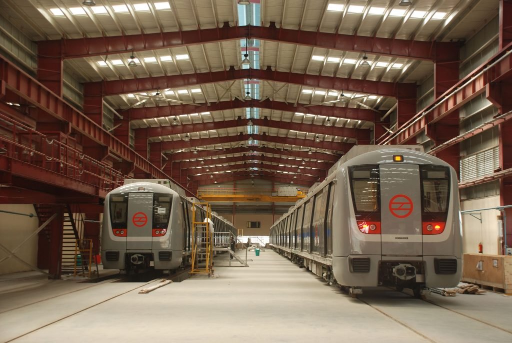 DMRC Makes Room For Its Three Major Busiest Lines With 8-coach Trains ...