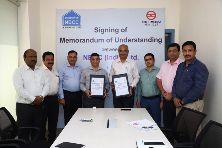DMRC & NBCC Sign MoU For A Subway To Connect WTC Nauroji Nagar With ...
