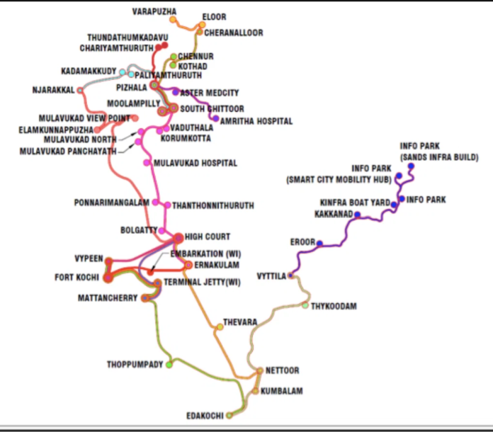 Kochi Water Metro Gearing Up For Trials On Fort Kochi Route - Metro ...