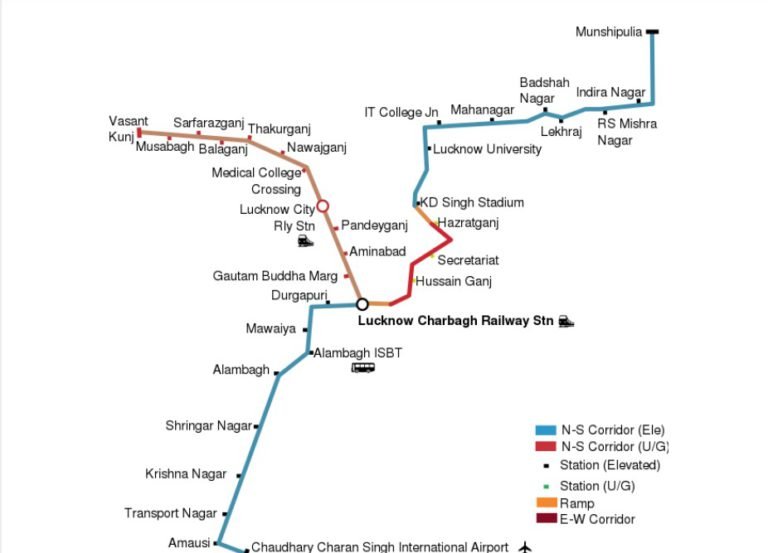 Lucknow Metro’s East-West Corridor Receives Approval From NPG - Metro ...