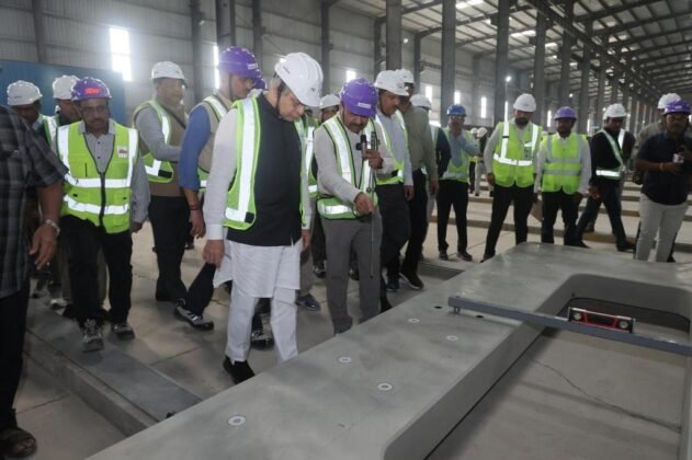 Bullet Train Project: Railway Minister Inspected Slab Track System In ...