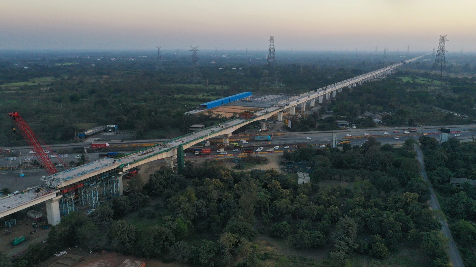 3rd PSC Bridge Completed For Mumbai-Ahmedabad Bullet Train Project