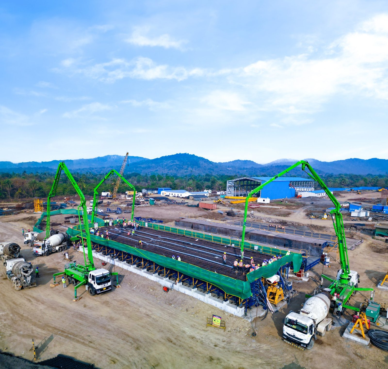 Bullet Train Project: Full Span Girder Box Cast For Maharashtra Section