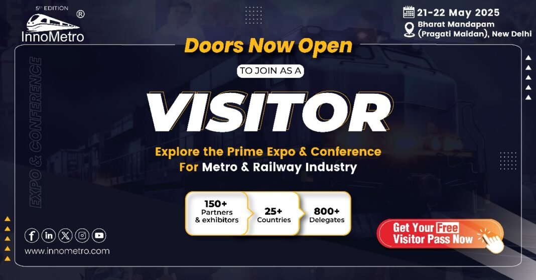 Visitor Registration Now Open For InnoMetro 2025: India's Premier Expo ...