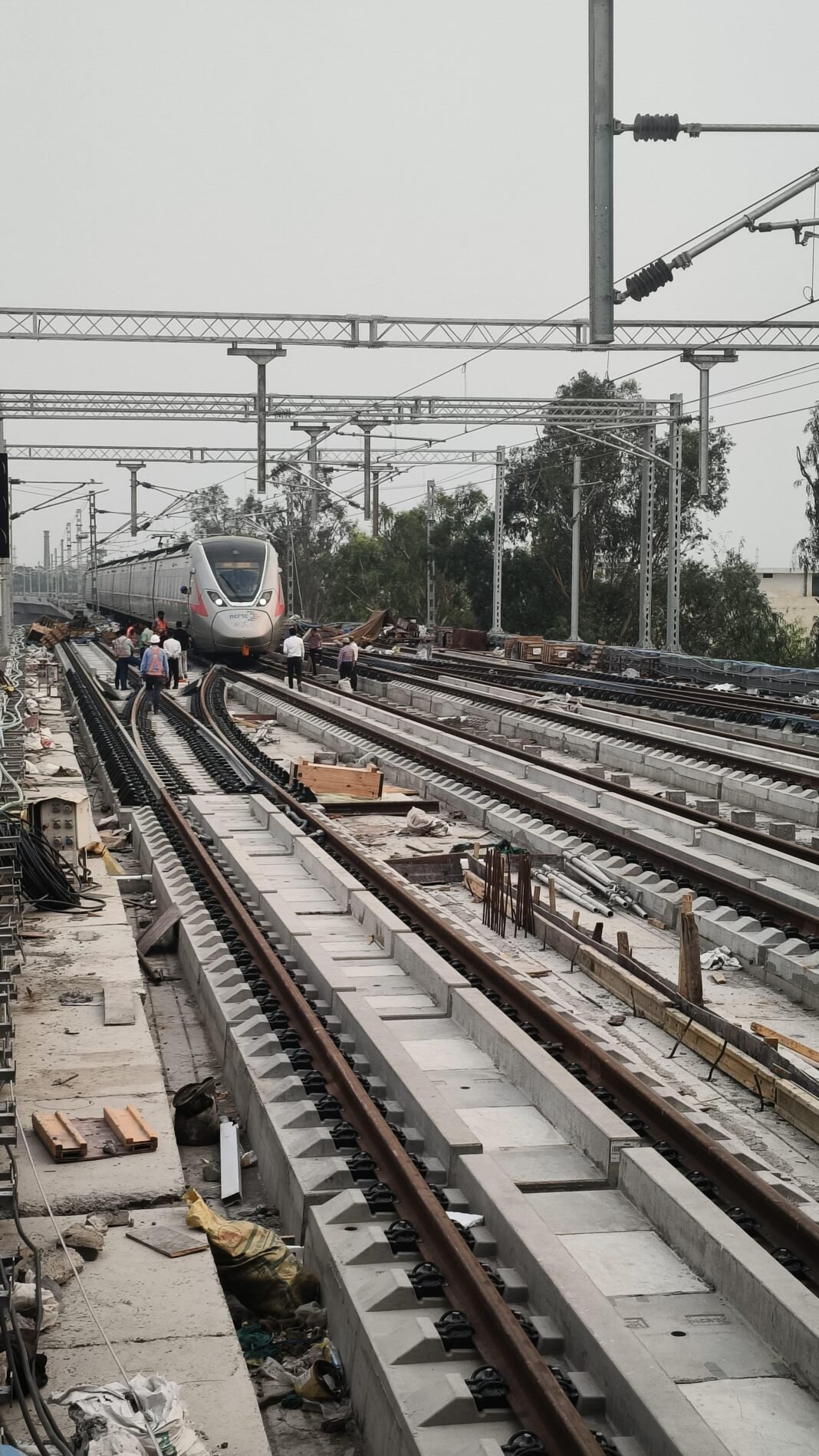 NCRTC Conducts Trial Run Between Shatabdi Nagar And Modipuram RRTS Station