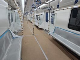 BEML Rolls Out Prototype Of New Driverless Metro Trainset For BMRCL’s ...