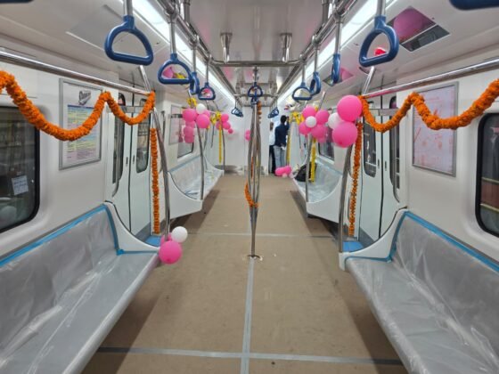 BEML Rolls Out Prototype Of New Driverless Metro Trainset For BMRCL’s ...