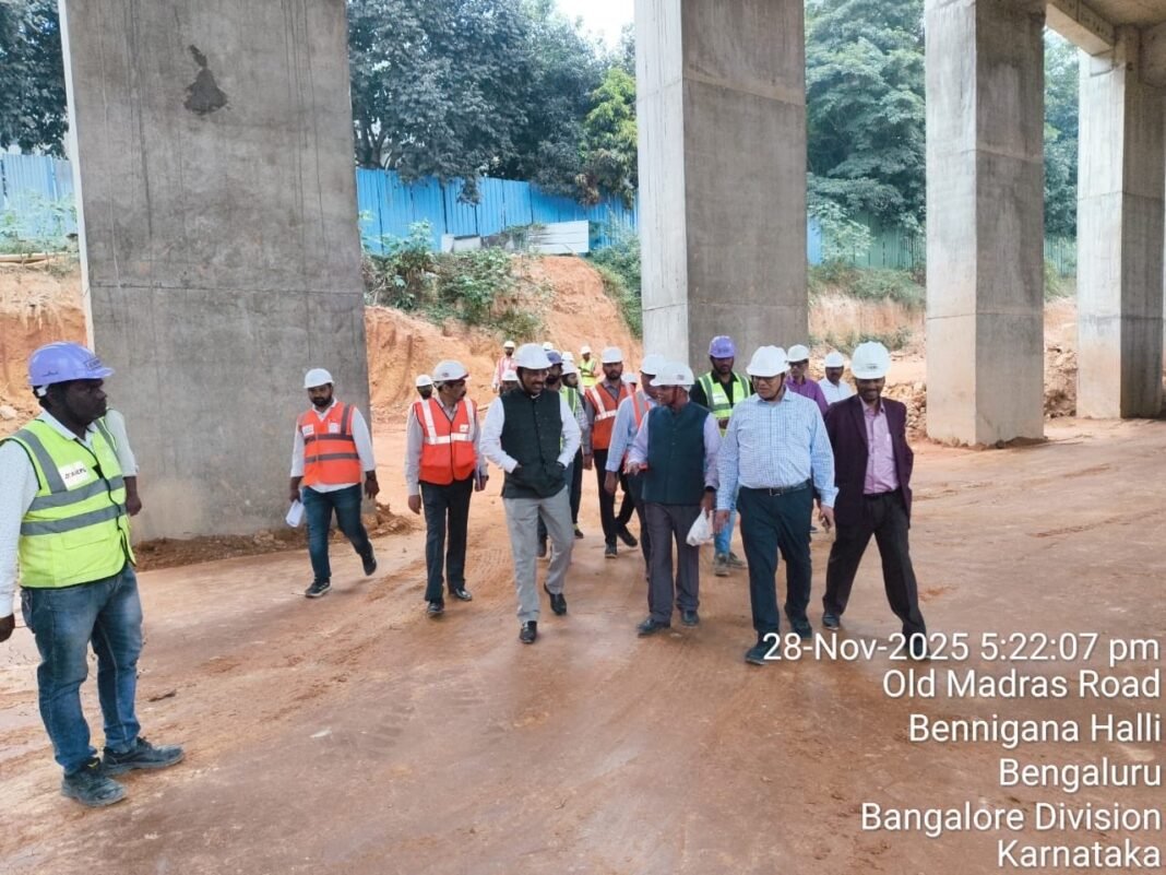 Bangalore Metro: BMRCL MD Inspects Baiyappanahalli Depot Remodeling Works