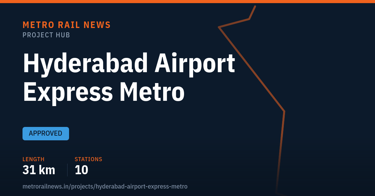 Hyderabad Airport Express Metro: Route Map, Stations, Cost & Upd